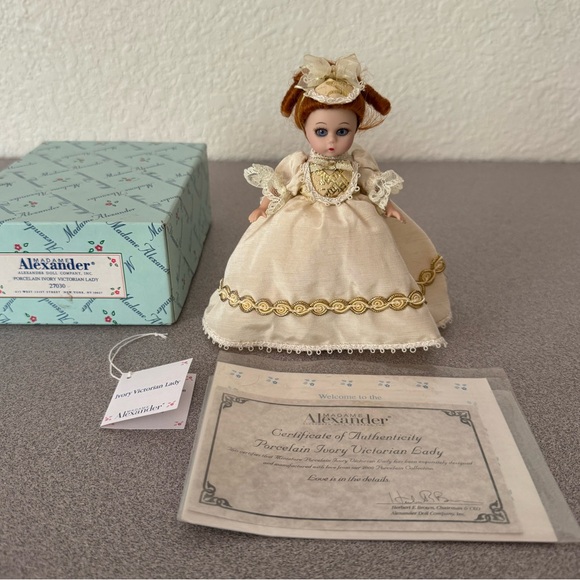 Madame Alexander | Other | Madame Alexander Porcelain Ivory Victorian ...